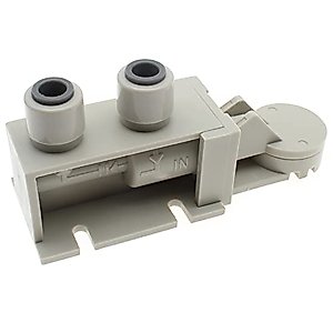 FDXGYH Leak Protection Valve with 1/4” Quick Connect Leak Detector and Shut-Off Valve for Reverse Osmosis and Under Sink Water Filtration System