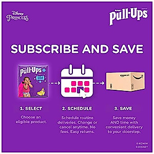 Pull-Ups Cool & Learn Girls' Training Pants, 2T-3T, 23 Ct