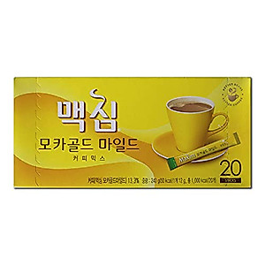 Maxim Mocha Gold Korean Instant Coffee 20 Sticks