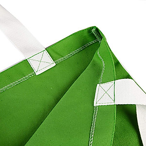 Augbunny Durable 100% Cotton 12oz Canvas Heavy Duty Extra Large Grocery Bag Beach Tote Shopping Bag Multi Purpose Tote.