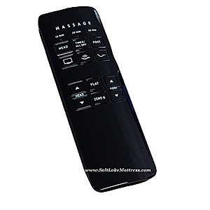 Serta Motion Perfect 2.0 (New Black 2020 Version-) Replacement Remote for Adjustable Bed- Does NOT Have 6 PINS