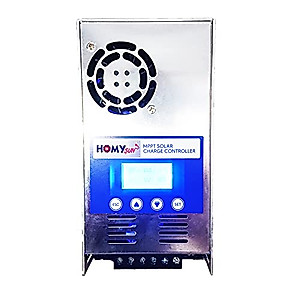 MPPT Solar Charge Controller 60A Regulator Charger Maximum Power Point Tracking Tracer Solar Panel Max Input 160V Battery Charge from 12V Up to 48V Off Grid System Controlador