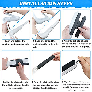 IWOMA Industrial Grade Mattress Lifter Mattress Lifting Solution & Long Lasting Tool For Stress Frees Bed Making ABS Under Mattress Elevator Mattress Tucking Tool Senior Friendly Bed Making Time Bed