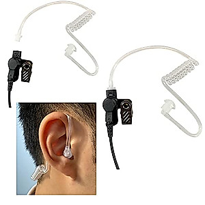 MaximalPower RHF MOT 2PIN HQ(CF) 2-Way Radio Camouflage Headset Earpiece for Motorola