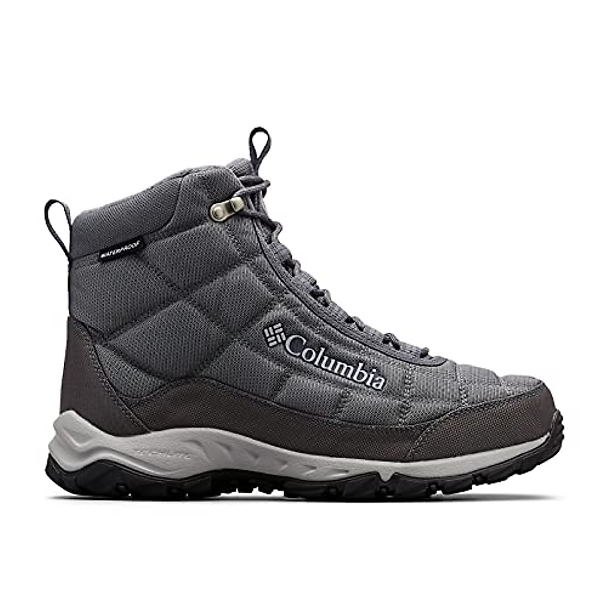 Columbia Men's Firecamp Boot, Titanium Grey Steel/Graphite, 15