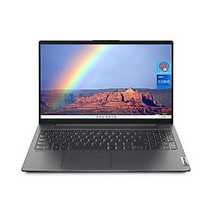 Lenovo IdeaPad 5 Touch Laptop, 15.6" FHD Touchscreen Display, Intel Core i7-1165G7 Processor, 8GB RAM, 512GB SSD, Intel Iris Xe Graphics, Fingerprint Reader, Webcam, Windows 11