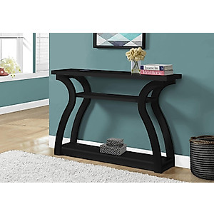 Monarch Specialties I CONSOLE TABLE, BLACK
