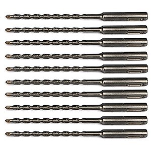 SDS PLUS Hammer Drill Bits 1/4"x6" (1/4"x6")(10 pcs)