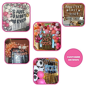 100% LIKED-First Rodeo Birthday Decorations Boy, My First Rodeo Banner, 1st Rodeo Party Favors, Texas Western First Rodeo Cowboy Balloon Arch Balloon Garland