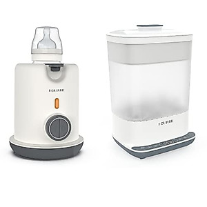 Bottle Sterilizer & Baby Bottle Warmer Electric Steam Sterilizer and Dryer, 6-in-1 Bottle Sanitizer for Baby Items & Breast Pump Accessories
