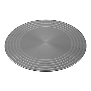 CALIDAKA Heat Diffuser 9/11inch Aluminum Induction Diffuser Plate,Reducer Flame Guard Simmer Ring Plate Non-Stick Hob Ring Plate for Gas Stove Glass Cooktop Converter Coffee Milk