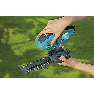 Gardena 8895-U 7-Inch Cordless Lithium Ion Shrub Shears, Comfort Cut