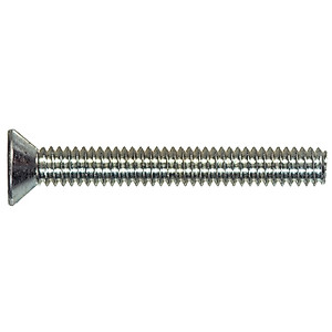Hillman Zinc Flat Head Phillips Machine Screw #6-32 x 2 (101042)