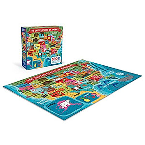 Ceaco - USA Map - 100 Piece Jigsaw Puzzle