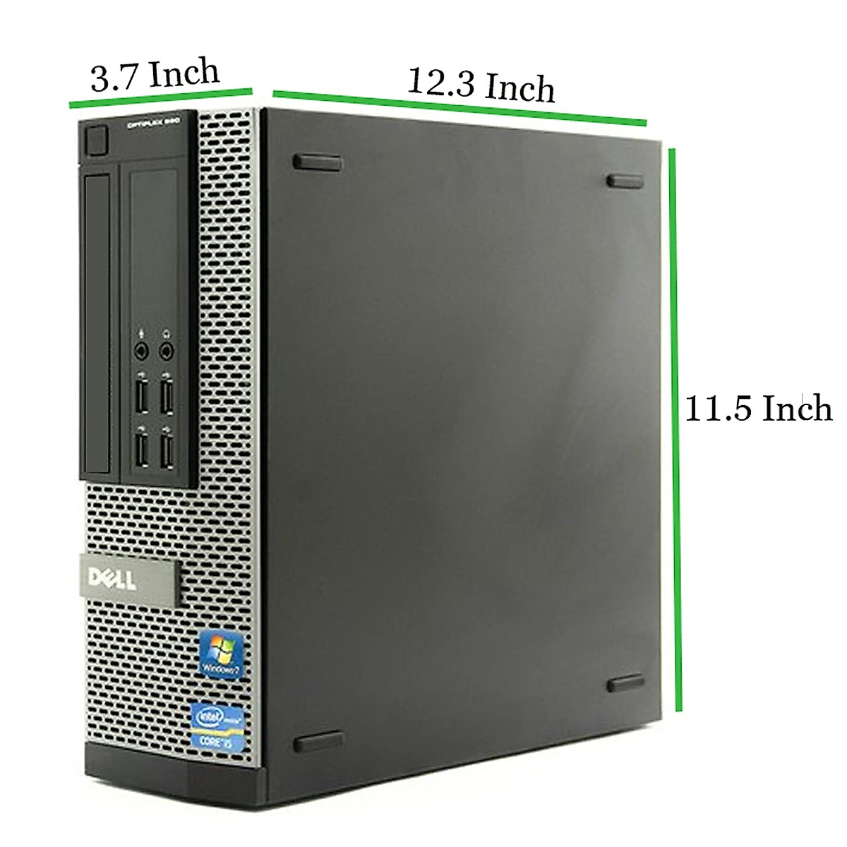 Dell OptiPlex 7010 SFF Computer Desktop PC, Intel Core i7 3.40GHZ Processor, 16GB Ram, 512GB SSD Drive, WiFi & Bluetooth, HDMI, NVIDIA GT 1030 2GB DDR5, Windows 10 (Renewed)