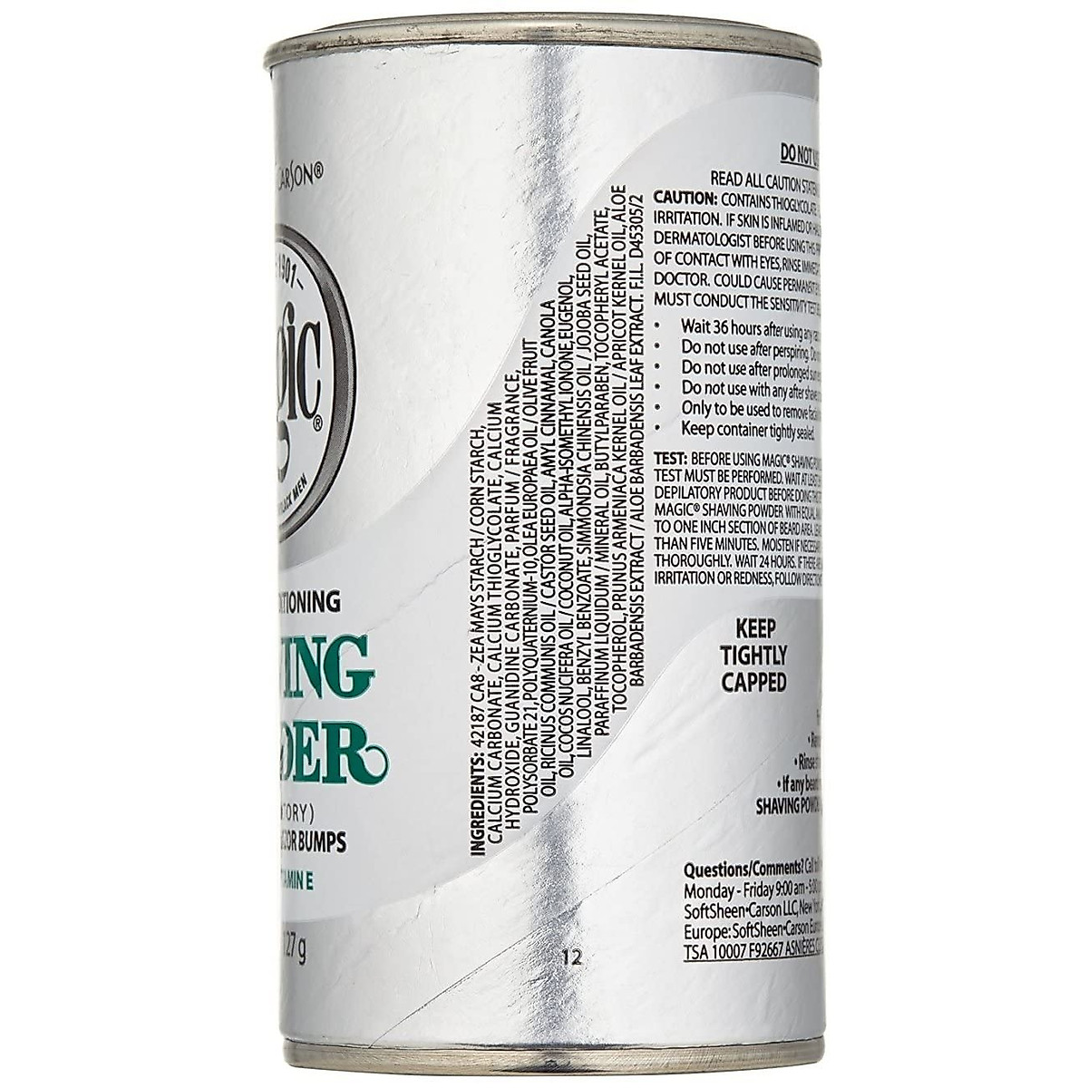 Magic Shave Powder Platinum Size: 4.5 OZ