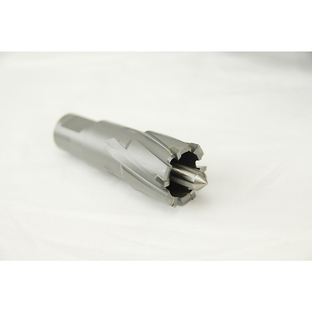 BLUEROCK 6 Piece Set 1-3/8" Depth Tungsten Carbide Tip (TCT) Annular Cutter Bits for Magnetic Drill