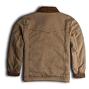 Walls Men's Amarillo Vintage Duck Cotton Twill Jacket, Washed Pecan, X-Large