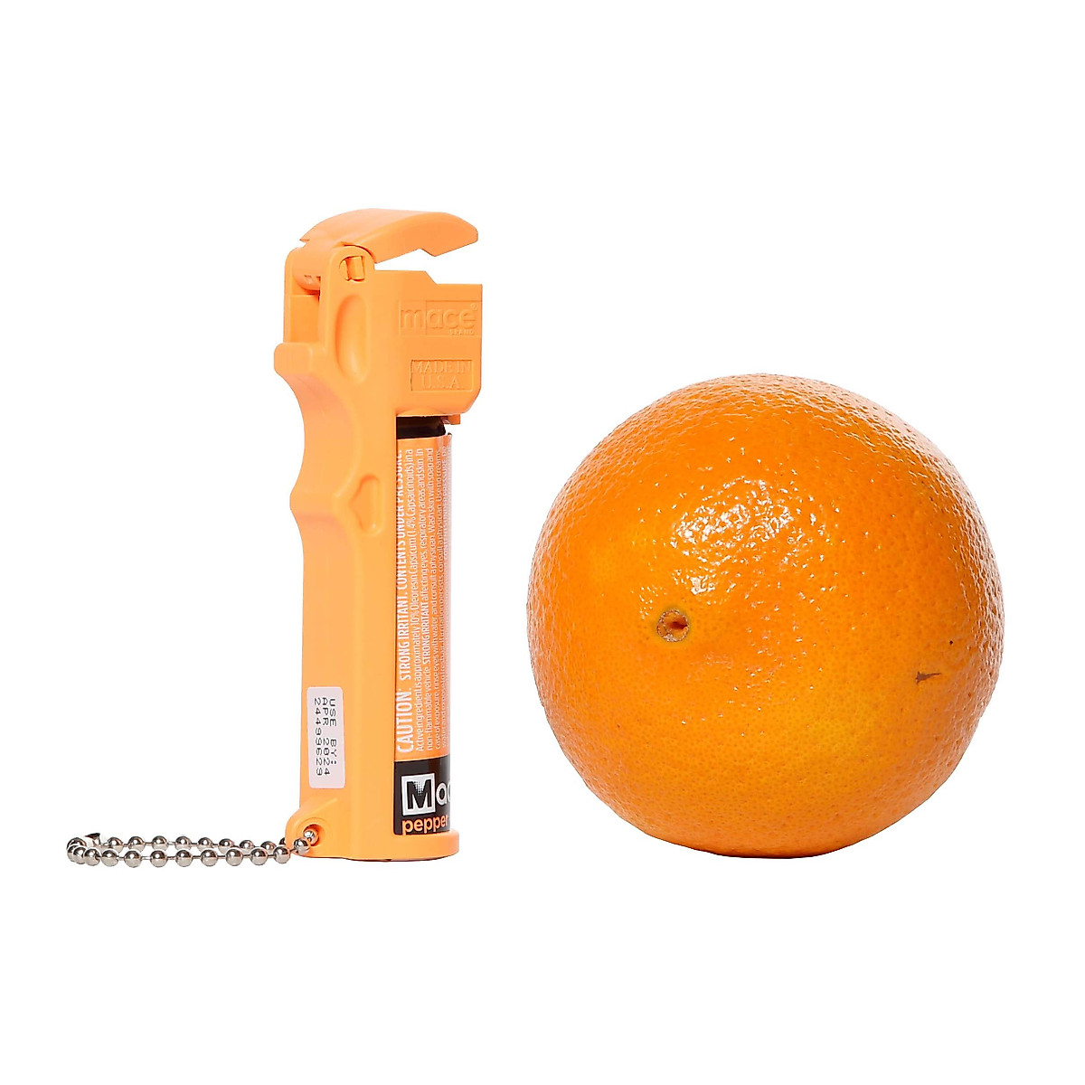 Mace Brand Personal Pepper Spray (Neon Orange), Normal