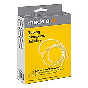 Medela Replacement Tubing, Compatible with New Pump in Style Maxflow Breast Pump, Authentic Spare Breastpump Parts Made Without BPA