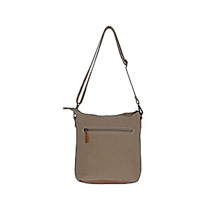 Myra Bag Dusky Triangles Small & Crossbody Bag Upcycled S-3329