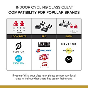 Tommaso Strada Men's Peloton Shoes & SPD Men's Cycling Shoes—2-in-1 Cycle Shoes—Works with Delta & SPD—Cycling Shoes for Men— Indoor Cycling Shoes—Road Bike Shoes for Men Cycling—Size US 11.5-12