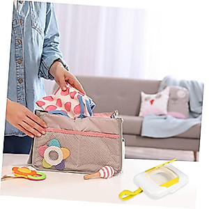 Zerodeko 2pcs Baby Wipes Box Toilet Stand Portable Stroller Hanging Paper Towel Holder Wipes Case Diaper Wipe Case Wipe Bag Holder Outdoor Tissue Case Wipes Holder Box Wet Wipes Box Outdoor