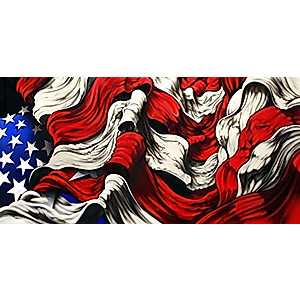 Founding Father by Graffiti and Super Pop Artist Erni Vales of EVLworld Limited Edition Museum Grade Art Print on Aluminum Metal approx 18in x 24in