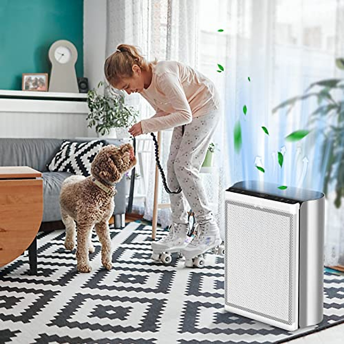 2 Pack EverestAir/EverestAir-P Replacement Filter, Compatible with LEVOIT EverestAir Air Purifier, High-Efficiency Activated Carbon Filters Filter Set