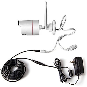 Vanxse Dc 12v CCTV Power Extension Cable 2.1x5.5mm for CCTV Security Camera WiFi IP Surveillance Camera NVR Dvr LED Strip Router Christmas Light (20Meters-65FT)