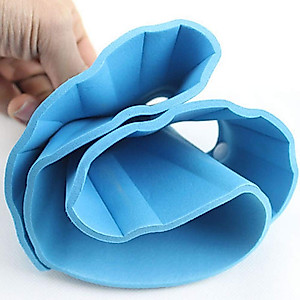 NUOBESTY Bath Cap, Adjustable Durable Waterproof Elastic Ring Hat Shampoo Bath Shower Cap Wash Hair Shield Direct Visor Caps for Kids Toddler Baby Newborn - 6Pcs