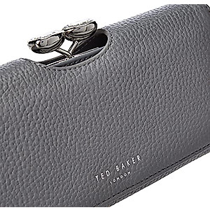Ted Baker Women's 0 Travel Accessory-Bi-Fold Wallet, Grey, us:one Size