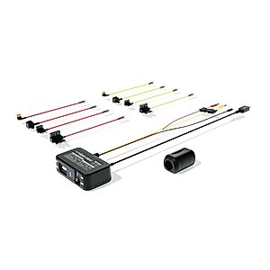 Hardwire Kit UltraDash HW1-A Single I-Shape Cable, Low-Voltage Power Protection & Timer Function, Mini USB Connector Acc & Permanent for Dash Cam Including ATM Mini Micro2 ATO/C LP-Mini Fuse Type