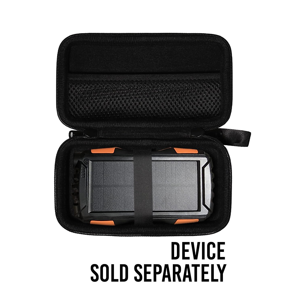 Alltravel Organizing Case for Solar Portable Charger compatible with Mregb, BLAVOR, QiSe, Annero, QIMYE