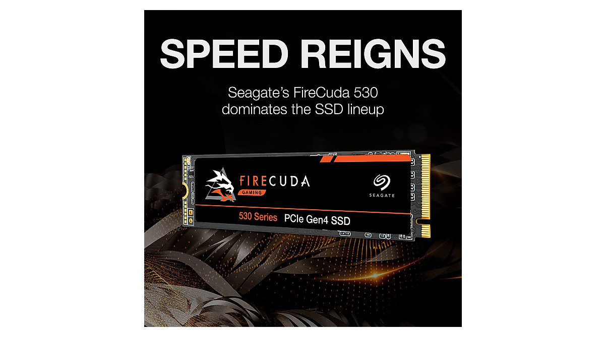 Seagate FireCuda 530 SSD - 7300 MB/s for PS5 Gaming