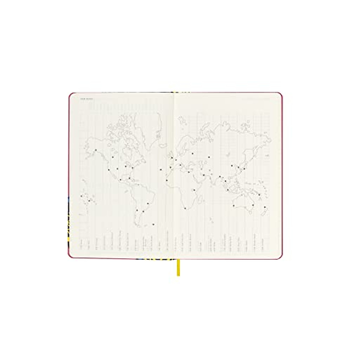 Moleskine Limited Edition Frida Kahlo 12 Month 2023 Weekly Planner, Hard Cover, Large (5" x 8.25"), Pink