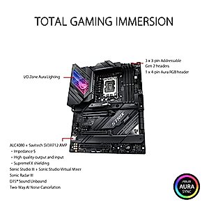 INLAND Performance Plus 2TB GEN 4 SSD with Heatsink Compatible with PS5 + Intel Core i9-12900K Desktop Processor 16 (8P+8E) Cores up to 5.2 GHz Unlocked LGA1700 Desktop Processor with ASUS ROG Strix Z