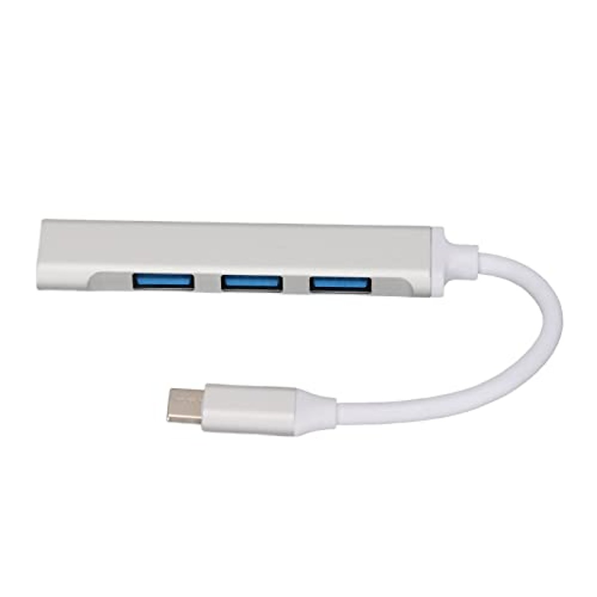 USB C Hub, 4 in 1 USB Docking Station for Printer for Keyboard for Tablet(Silver)