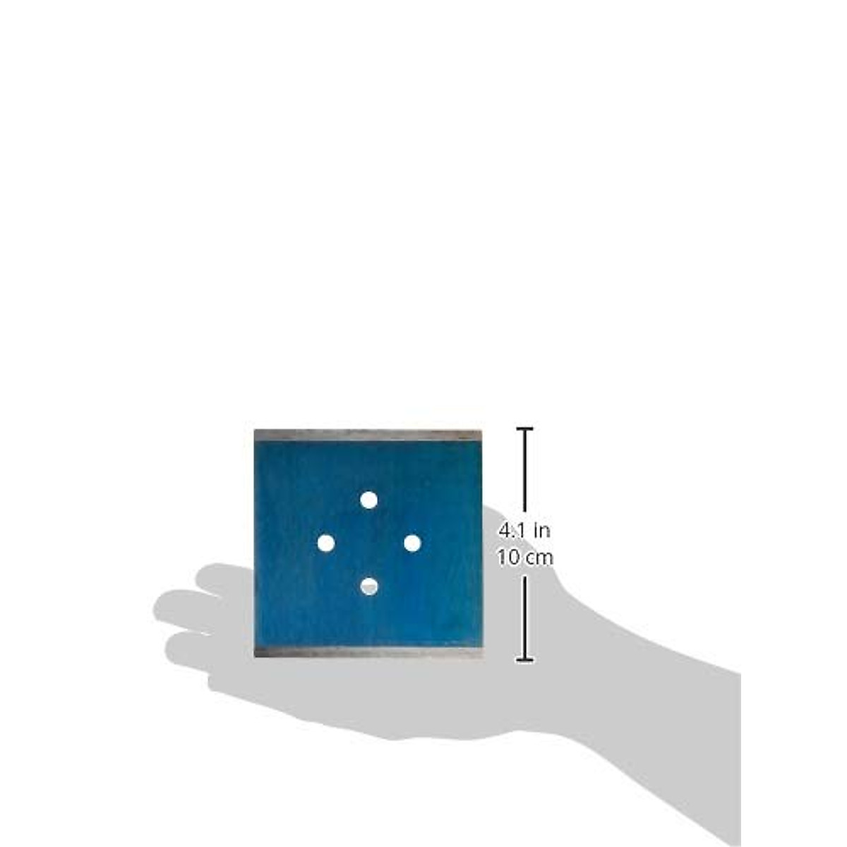 Amazon Basics 4" Double Edge Floor Scraper Blade (Square)