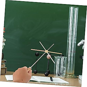 Hohopeti Teaching Tool Heat Conductometer Thermal Conductor Meter Thermal Conductivity Demonstrator Experiment Tool Aluminum Conductivity Demonstrator Thermal Conductivity Comparing Wood