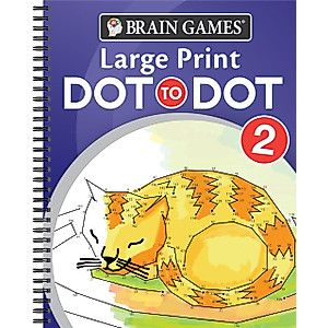 Brain Games - Large Print Dot-To-Dot 2