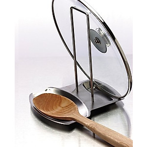 Prepworks by Progressive Lid and Spoon Rest - Stainless Steel