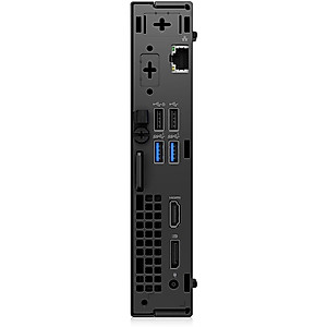 Dell OptiPlex 3000 Desktop Computer - Intel Core i5 12th Gen i5-12500T Hexa-core (6 Core) 2 GHz - 8 GB RAM DDR4 SDRAM - 256 GB M.2 PCI Express NVMe 3.0 x4 SSD - Micro PC - Black