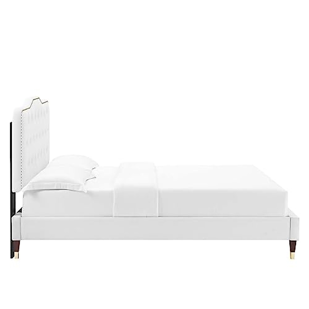 Modway Amber Platform, Queen, White