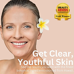 Eavara Organic Face Wash - Anti-Aging, Hydrating, Gentle Daily Cleanser for Women and Men with Coconut Oil, Aloe Vera, Activated Charcoal, and Vitamin C and E