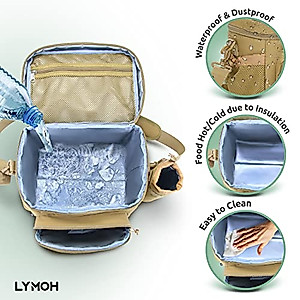 Lunch Box For Men Or Large Lunch Bag For Women - Durable Cooler Lunch Box With Thick Insulation; Can Be Mens Lunchbox For Work, Tactical Lunch Box or Insulated Lunch Bags for Women
