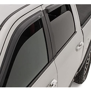 Auto Ventshade [AVS] Ventvisor / Rain Guards | Outside Mount, Smoke Color, 4 pc | 94815 | Fits 2000 - 2006 Toyota Tundra Access Cab
