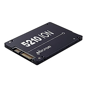 Micron 5210 Ion SSD | MTFDDAK7T6QDE | 7.68TB | Qlc | SATA 6GB/S | 2.5-Inch Enterprise Solid State Drive