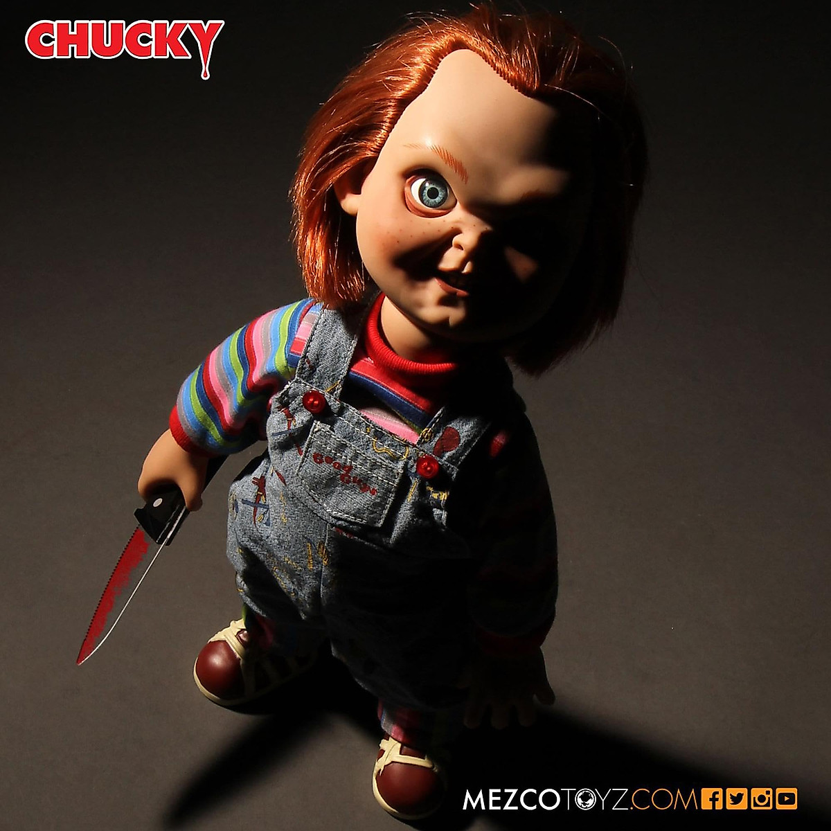 Mezco Toyz 15" Mega Good Guy Chucky Action Figure with Sound