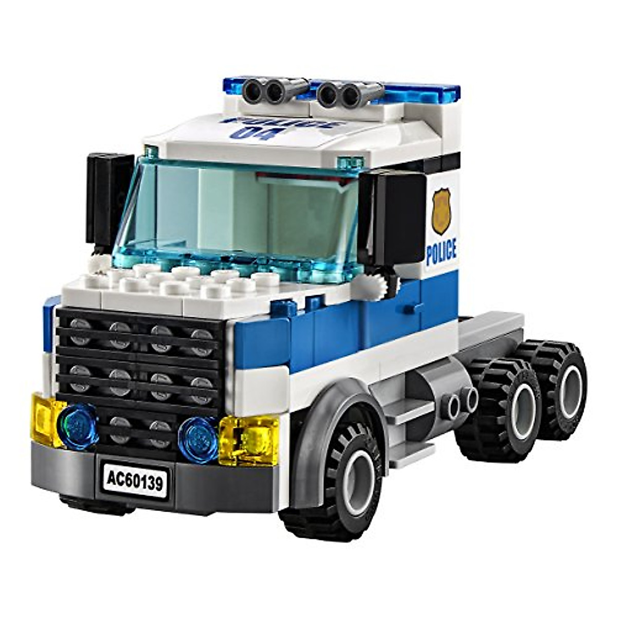 LEGO City Police Mobile Command Center Truck 60139 Building Toy, Action Cop Motorbike and ATV Play Set for Boys and Girls Aged 6 to 12 (374 Pieces)